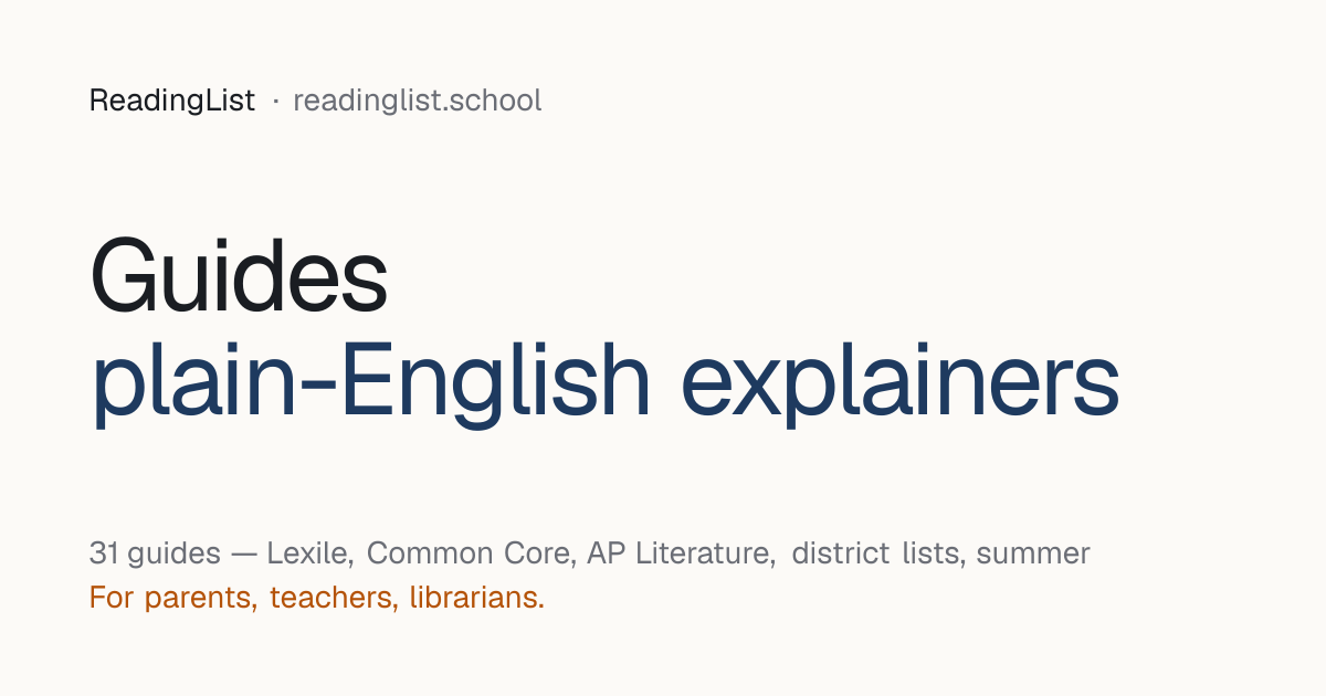 Accelerated Reader (AR) levels explained — for parents | ReadingList